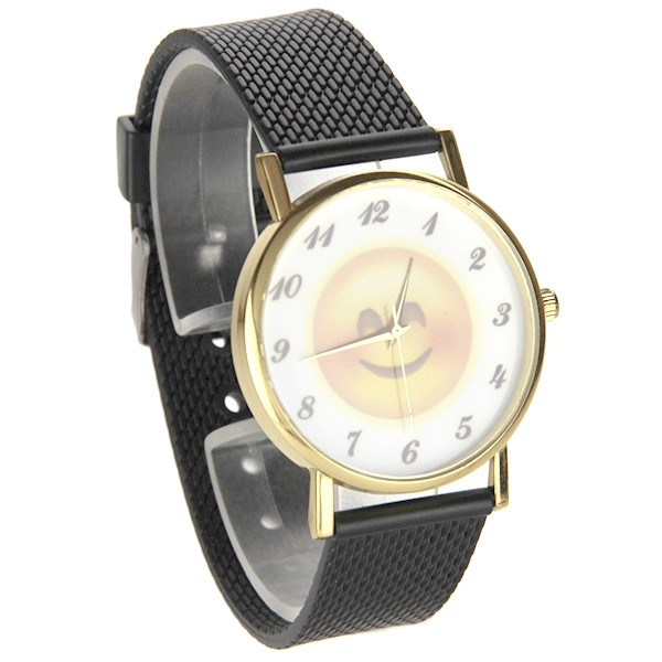 Montre Smiley timide joues rouges - My-Montre