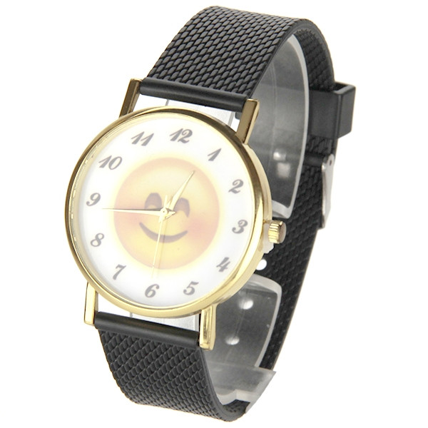 Montre Smiley timide joues rouges - My-Montre