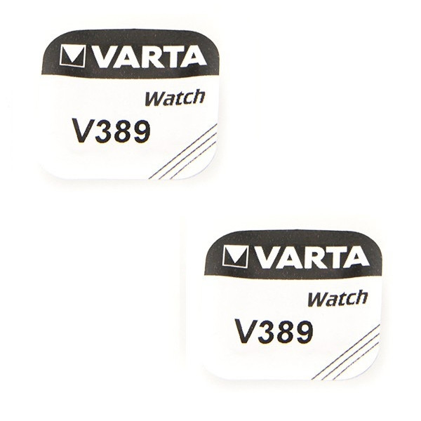 Lot de 2 batteries marque Varta v389 - My-Montre